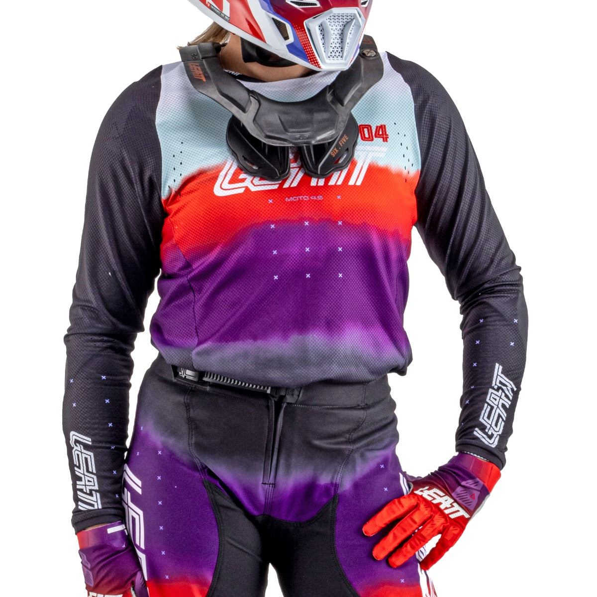 Leatt Moto 4.5 Lite Women Sunburn Motocross Jersey | MX Clothing RSA – SGI