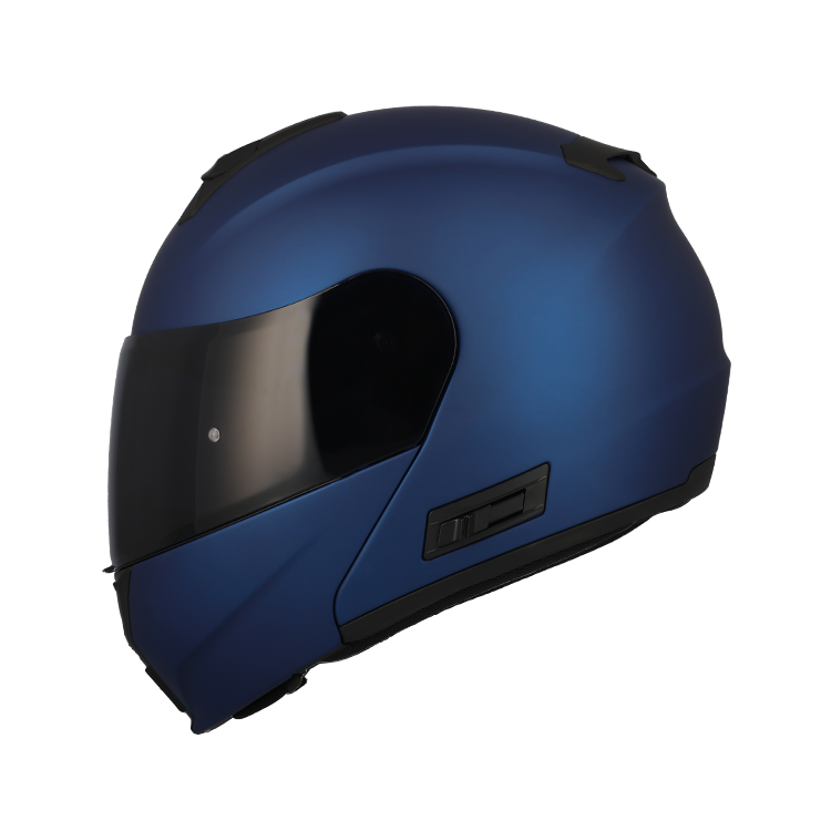 SGI Fusion Metallic Blue Modular Motorbike Helmet | Helmets South Africa