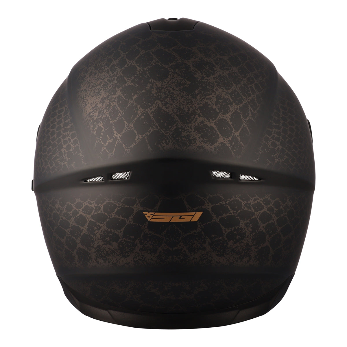 SGI Encounter Raptor Gun-Metal Motorcycle Helmet