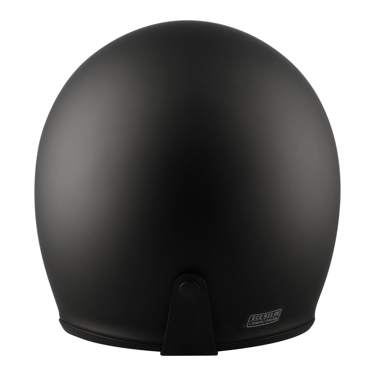 SGI Raven Matt Black Open Face Motorcycle Helmet | Cruiser Helmets
