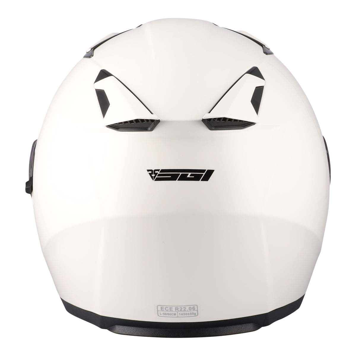 SGI Revo Gloss White Open Face Motorcycle Helmet | Biker Helmets RSA