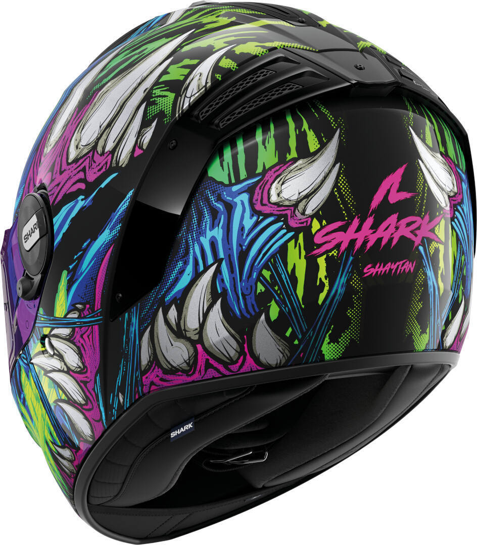 Shark Spartan RS Shaytan Matte KGV Motorcycle Helmet | Motorbike ...