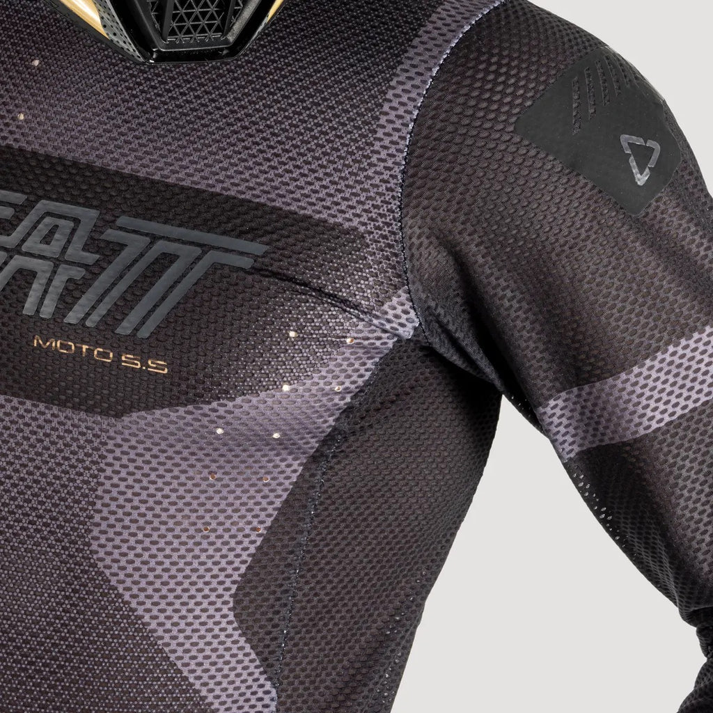 Leatt Moto 5.5 UltraWeld Stealth Motocross Jersey | MX Clothing – SGI